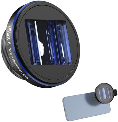 Amazon.com: SMALLRIG 1.33X Anamorphic Lens for Mobile Phone, 2.4:1 Wide ...