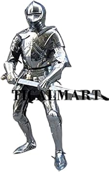 Amazon.com: NauticalMart Full Body Knight Suit of Armor Medieval Steel ...