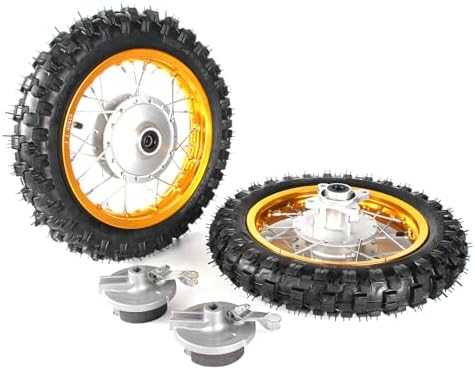 Amazon.com: SUNQIAO CRF50 Wheels, 2.50-10 Tyres and Tube for CRF50 XR50 ...