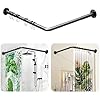 Amazon.com: L Shaped Shower Curtain Rod - [23''-53''] x [23''-53 ...