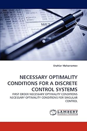 NECESSARY OPTIMALITY CONDITIONS FOR A DISCRETE CONTROL SYSTEMS: FIRST ...