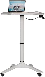 Podium School Teacher Podium Computer Standing Adjustable Desk 70X48Cm ...