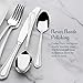 Amazon.com: Mikasa Regent Bead 65 Piece Silverware Set, 18.10 Polished ...