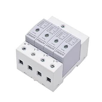 Amazon.co.jp: HUIOP Current Protector, AC420V Surge Protection Device ...