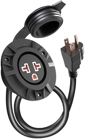 Amazon.com: Outdoor Outlet Extender, Weatherproof Power Outlet ...