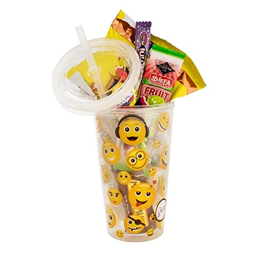Amazon.com : The Chocolate Bar Smiley Cup Filled With Candy : Grocery ...