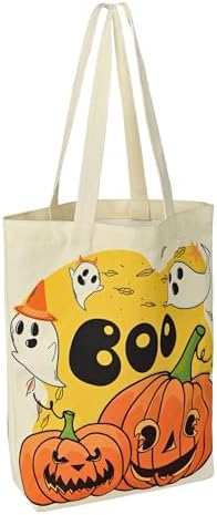 Amazon.com: Whaline 2 Pack Fall Canvas Tote Bags Sunflower Tote Bag ...