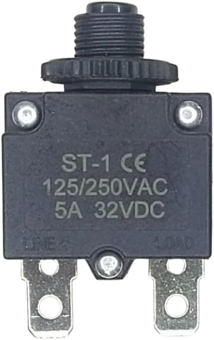 5 (Five) Amps Mini Circuit Breaker | Thermal Overload Protector AC 125 ...