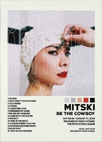 Amazon.com: Mitski Posters Be The Cowboy Mitski Album Cover Poster ...