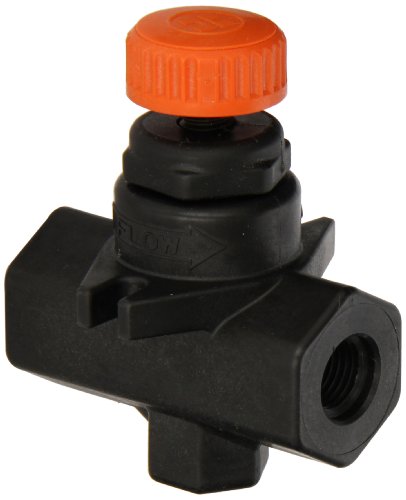 Hayward NVA4025T Series NVA Needle Valve, Threaded End, GFPP, 1/4" Size ...