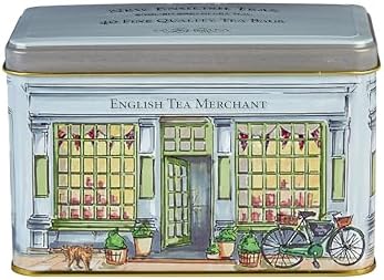 Amazon.com: New English Teas Retro Time for Tea Vintage Tin with 70g ...