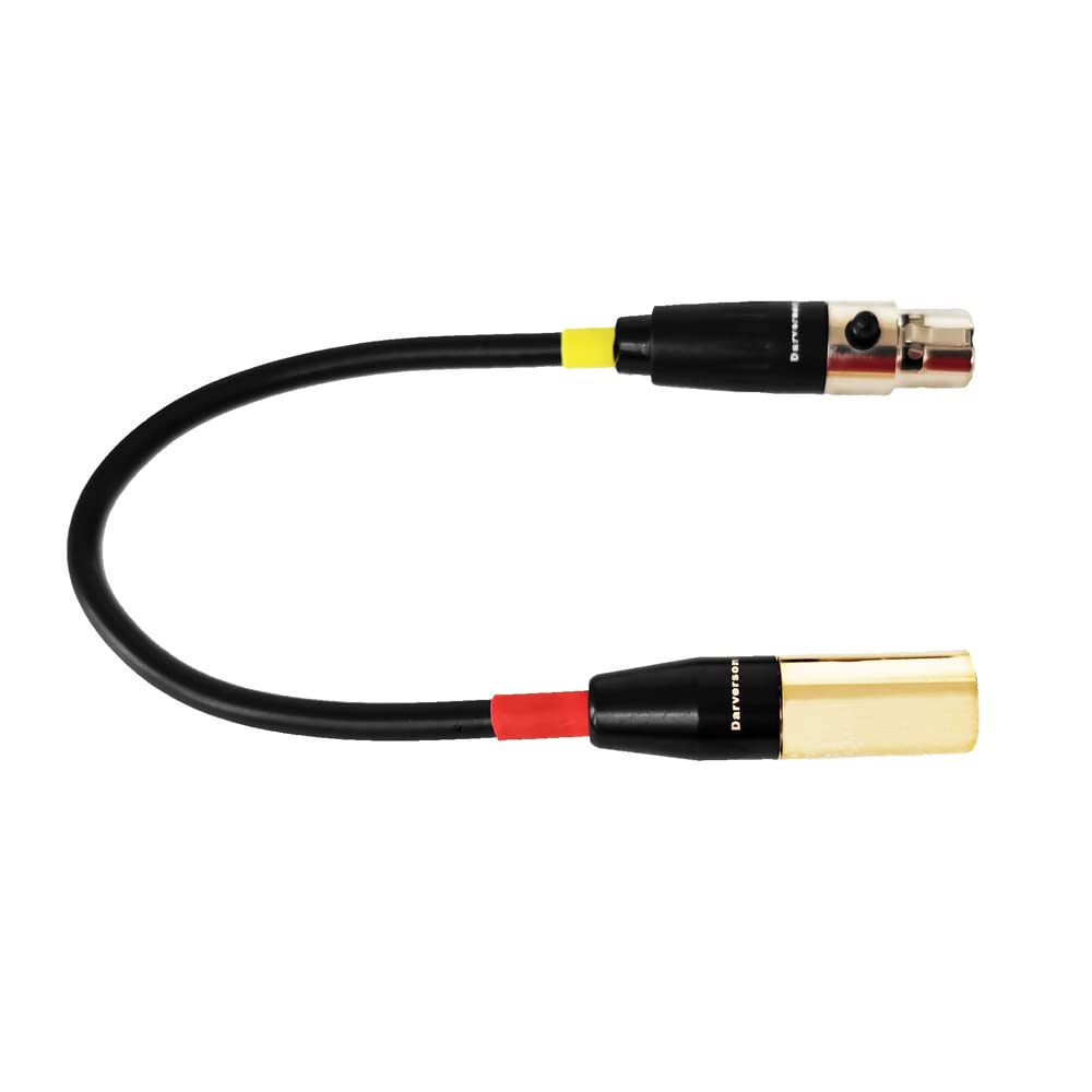 Snapklik.com : Darverson TA4F 4 Pin To 3 Pin Mini XLR Cable For Shure ...