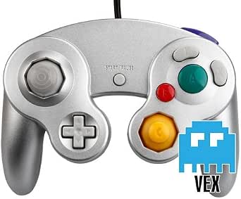 Vex Tech Gamecube/Wii Controller (Silver) [Importación Inglesa ...