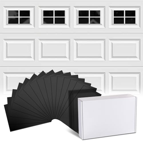 Classy Magnetic Garage Door Windows Glossy Magnetic Decorative Hardware ...