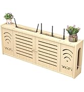 Amazon.com: Hoernflk Large Wireless Router Rack Living Room Wall ...