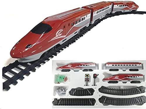 Buy BLUEBELL Tiger Bullet Train Set with Light and Sound Electric Metro ...