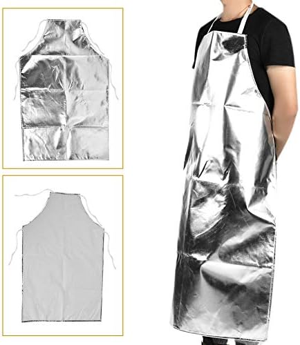 Amazon.com: Tangxi Heat Proof Apron for Cooking BBQ,Lace Up Heat ...