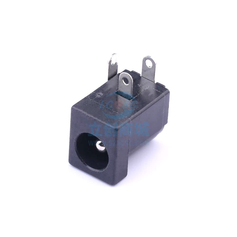 5 Pack DC Power Socket Inner Diameter 2mm Outside Diameter 6.2mm AC/DC ...