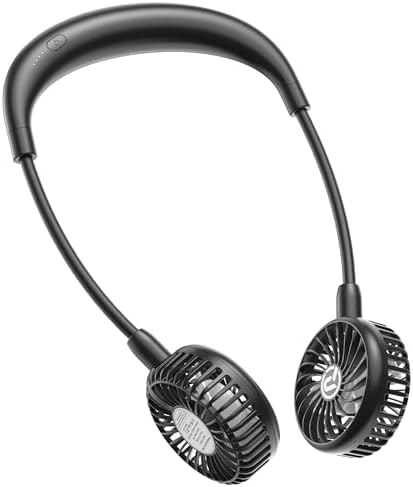 Amazon.com: LOHAJ Portable Neck Fan Rechargeable, Quite Hands Free ...
