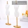 Amazon.com: EXCEART Doll Model Stand 6 Pcs Mini Doll Dress Mannequin ...