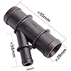 Amazon.com: CNUPSM Water Radiator Coolant Hose Connector Pipe ...