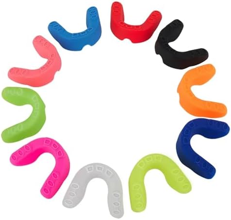 Amazon.com: 10 Pcs Sports Mouth Guards Gum Mouthguard Teeth Armor Game ...