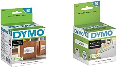 Amazon.com: DYMO LW Standard Shipping Labels for LabelWriter Label ...