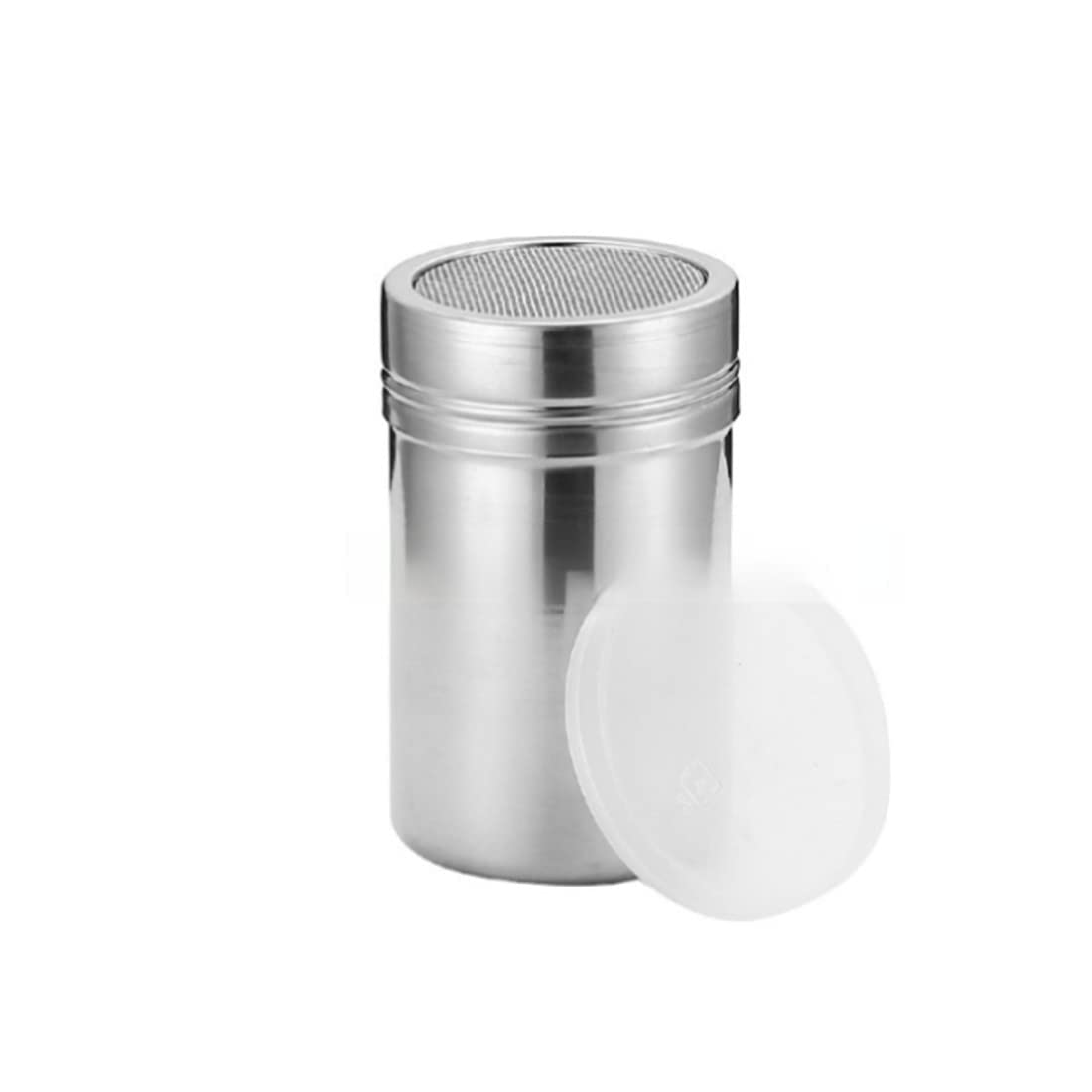 Amazon.com: Big Stainless Steel Powder Sugar Shaker with Lid, Coffee ...