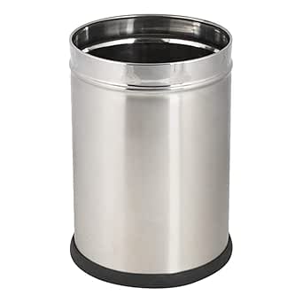 Ak International Plain Open Dustbin 7X10,5L Home and Office use dustbin ...