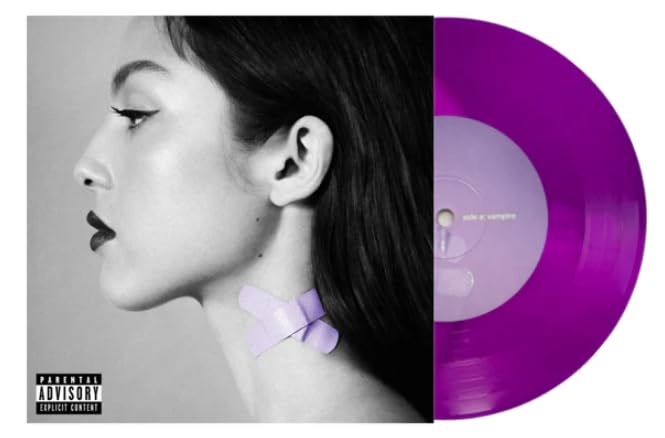 Amazon.com: Olivia Rodrigo: Vampire - Translucent Neon Violet Vinyl 7 ...