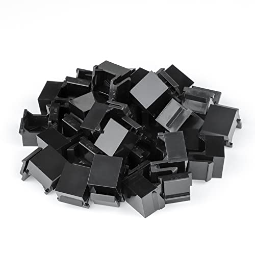 Snapklik.com : Iwillink 30-Pack Blank Keystone Jack Inserts For ...