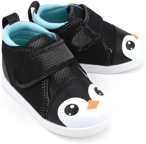 Amazon.com | ikiki Squeaky Shoes for Toddlers/Little Kids (Black ...