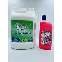 Dr Marwin White Phenyl 5Ltr (New Pack) + FREE Dr Marwin Disinfectant ...