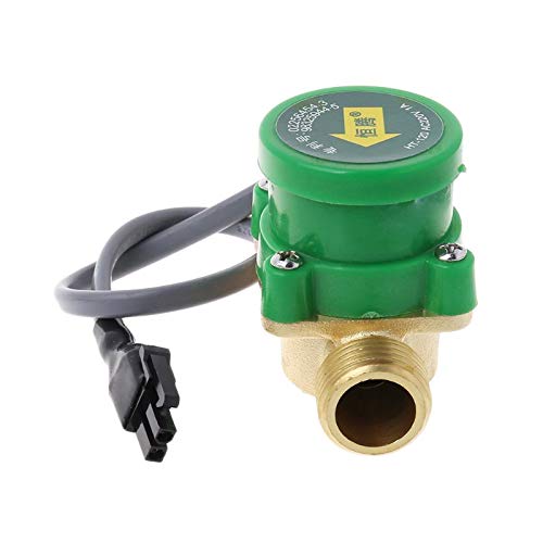 NonBranded Water Pump Flow Switch G1/2"-1/2" Thread Water Circulation ...