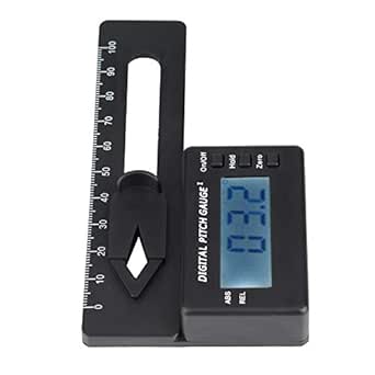 RC Pitch Gauge, High Accuracy Low Battery Indicator Durable LCD Pitch ...