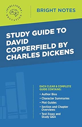 Amazon.com: Study Guide to David Copperfield by Charles Dickens (Bright ...