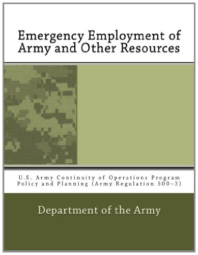 Emergency Employment of Army and Other Resources: U.S. Army Continuity ...