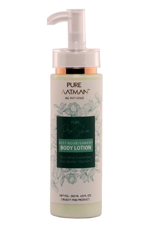 Buy PURE AATMAN |Skin Nourishment Body Lotion | Paraben Silicones ...
