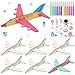 Amazon.com: BAPHILE 12 Pack Wooden Airplane Craft for Kids,Mini DIY ...