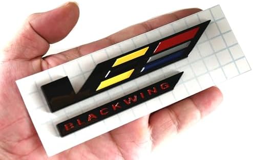 Amazon.com: V-Blackwing Emblem V-Series Black Out Blackwing Badge ...