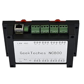 Ketsicart 8 Channels Module Board Relay Black 1pc Converter Ethernet ...