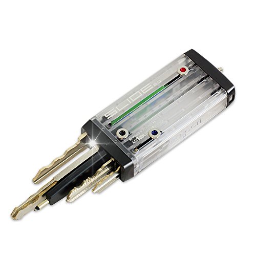 Keyport Slide Starter+ Bundle (Ice) - Everyday Multi-Tool (Flashlight ...