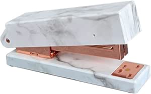 Amazon.com : Office Stapler Marble Stapler 50 Sheet Capacity Heavy Duty ...
