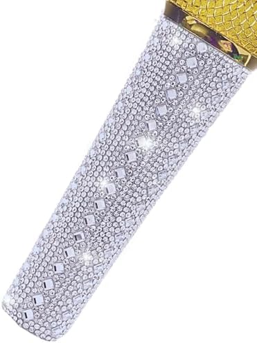 Amazon.com: RhymKawa Glitter Crystal Mic Case, for Universal Corded ...