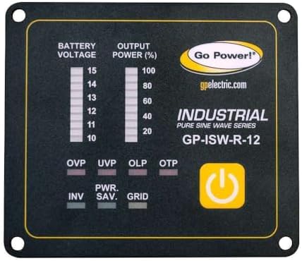 Amazon.com: Go Power! GP-SWR-A Pure Sine Wave Inverter Remote , Black ...