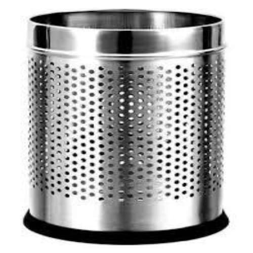 Ak International stainless steel Perforated 7X10 5L open dustbin Car ...
