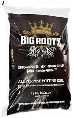 Amazon.com : Soil King Big Rootz Organic Potting Soil Mix, CDFA ...