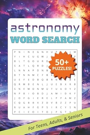 Astronomy Word Search Puzzle: Word Searches with Easy to Read Print ...