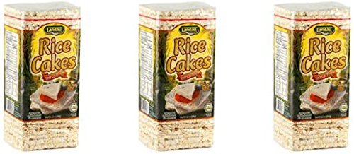Amazon.com: Landau Thin Rice Cakes 4.6 Oz (Pack of 3) (UNSALTED ...
