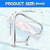 Amazon.com: JENLER - Stainless Steel Pool Handrail - 304 Stainless ...